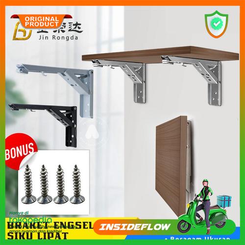 Jual Bracket Engsel Siku Rak Dinding Meja Lipat Dinding Berbagai Ukuran ...