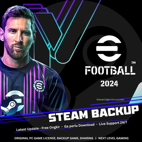 Jual eFootball PES 2024 / PES 24 - PC STEAM Backup - DVD - Kota Bandung ...