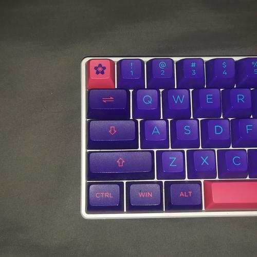 Jual Keycaps Akko Neon ASA Profile Keycaps PBT Double Shot - Kab ...