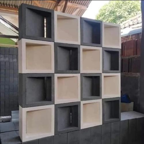 Jual Roster beton roster minimalis kombinasi dua motif untuk rumah ...