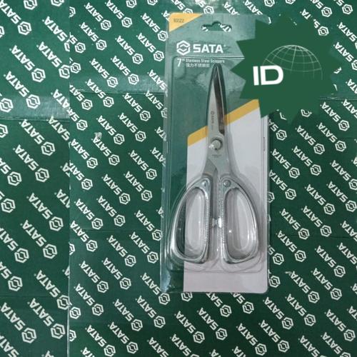 Jual SATA GUNTING STAINLESS 93122 STRONG STAINLESS STEEL SCISSORS ...