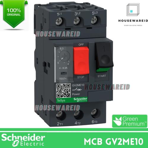 Promo GV2ME10 Motor Circuit Breaker Schneider GV2ME Thermal Magnetic 4 ...