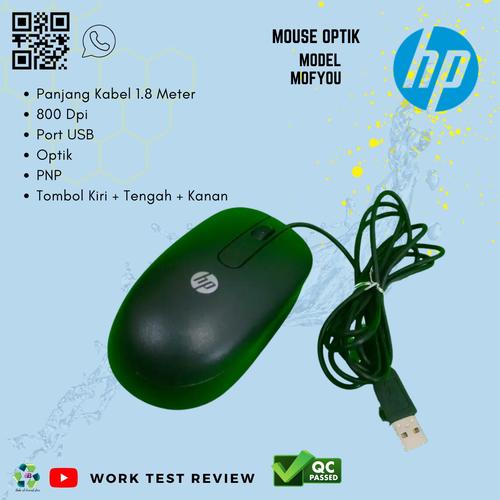 Jual Mouse Optik HP Model Mofyou Original Panjang Kabel 1.8 Meter Like ...