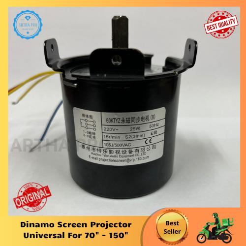 Jual Dinamo motor layar proyektor / screen projector - Jakarta Pusat ...