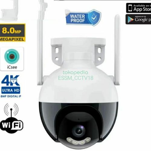 Jual IP CAMERA CCTV IP CAM (ICSEE) CCTV OUTDOOR/INDOOR 8mp SUDAH ONVIT ...