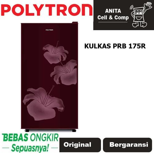 Jual Kulkas 1 pintu Polytron PRB-175 R Lemari es metalic 175R GARANSI ...