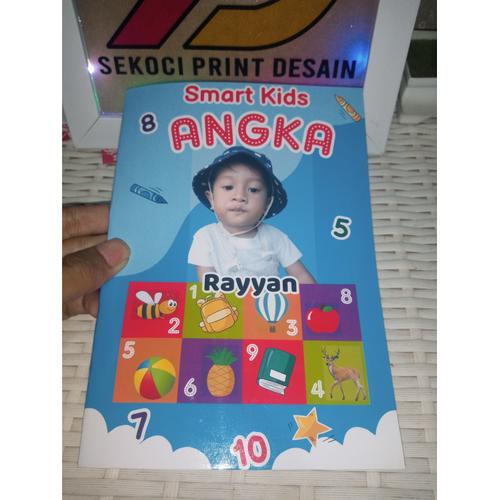 Jual Buku edukasi anak belajar huruf dan angka bisa pakai foto - Smart ...