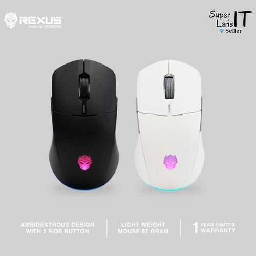 Jual Rexus Arka II RX107/RX-107 Mouse Gaming Wireless RGB Dual ...