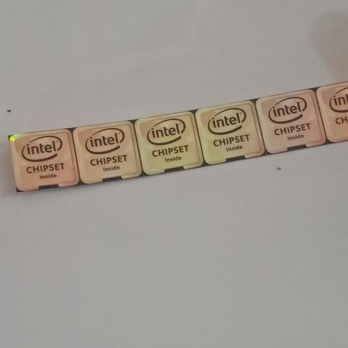 Jual stiker laptop CHIPSET version intel extreme series hologram - Kota ...
