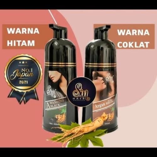 Jual ORIGINAL shin hair shampo original no 1 di Japan 🇯🇵 - Hitam - Kota ...