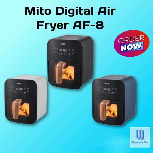 Jual Mito Air Fryer AF8 Crystal Series Garansi Resmi - Indigo Blue Series - White - Kab ...