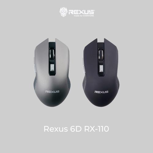 Jual Mouse Wireless Gaming Avenger Rexus RX110/RX-110 6D 1600 DPI - Hitam - Kota Makassar ...