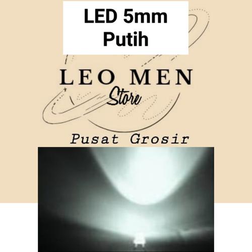 Jual Lampu Led 5mm~Bening~Putih Nyala PUTIH~Warna Putih - Kota ...
