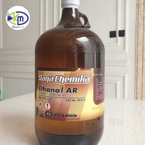 Jual ETHANOL AR 4L - Kota Serang - kimia maret | Tokopedia