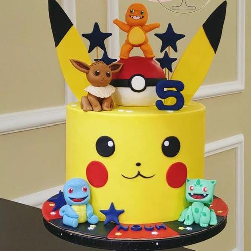 Jual kue ulang tahun pokemon - Kota Bandung - Heaven Souvenir | Tokopedia