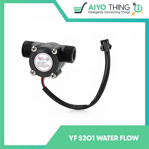 Jual YF-S201 Water Flow Sensor Aliran Air Sensor Arus Air Hall 1/2 ...
