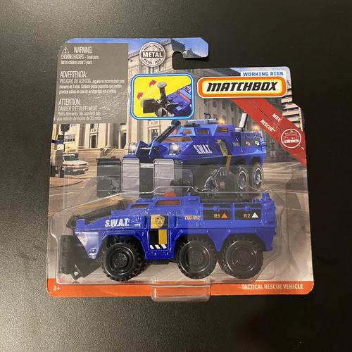 Jual Matchbox Working Rigs Police SWAT Tactical Rescue Vehicle ...