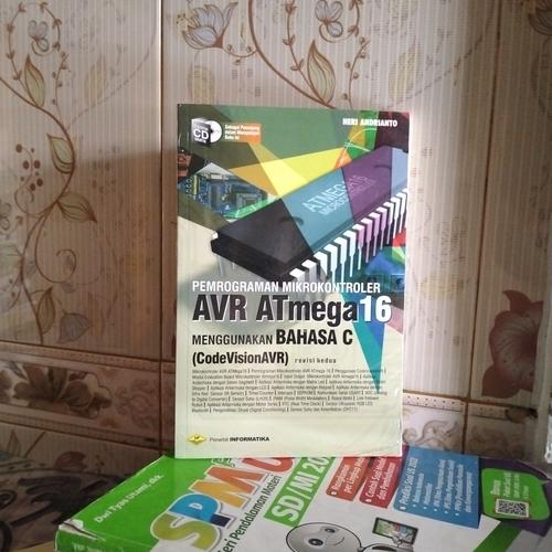 Jual "Pemrograman Mikrokontroler AVR ATmega 16 Menggunakan Bahasa C+CD ...