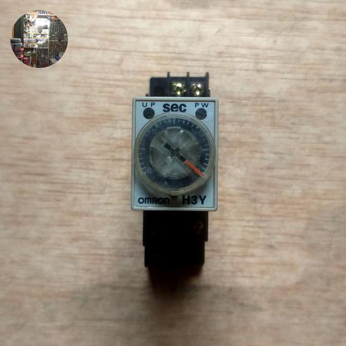 Jual Timer Omron H3Y-2 30sec Include Socket 24VDC Original Japan ...