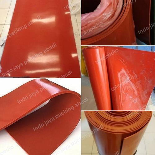 Jual Rubber silicon sheet merah 4mm 1m x 1m - Jakarta Barat - Indo jaya ...