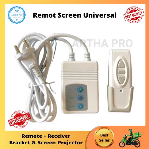 Jual Remot resiver Screen Motorized - Remot Layar Proyektor elektrik ...