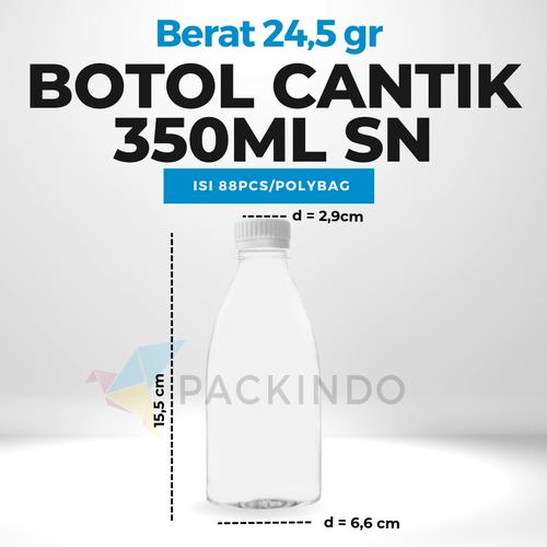 Jual Botol Plastik 350ml Cantik SN - Tutup Putih - Kota Surabaya ...