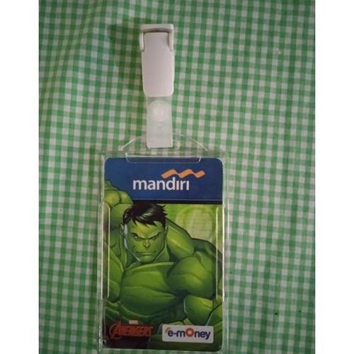 Jual Tempat Id Card Nametag Acrylic Akrilik Bening Plus Jepit Penjepit ...