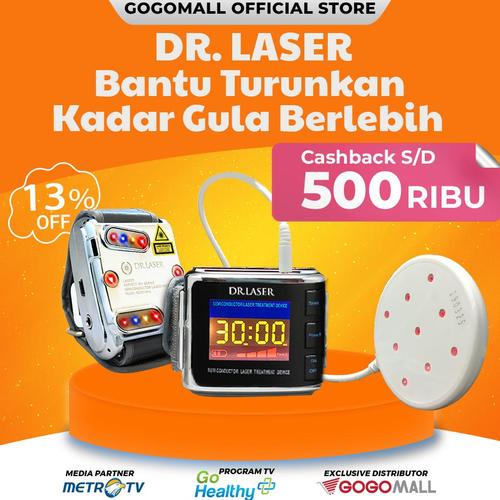 Jual DR LASER PERFECT 10 PLUS + LASER PAD MEMBANTU PROSES PEMULIHAN ...