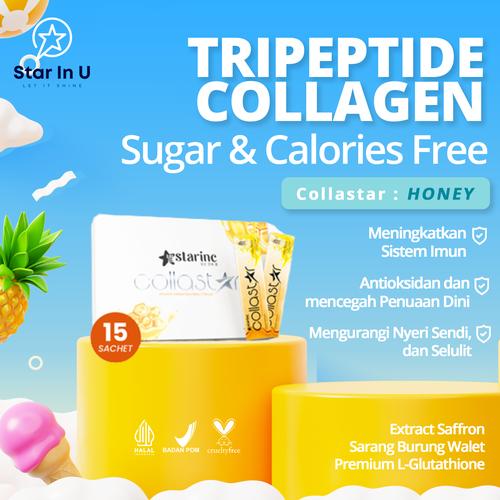 Jual Collagen Drink Collastar Starinc Honey - Isi 15 Sachet - Jakarta ...