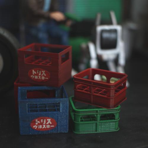 Jual miniatur crate krat beer props diorama 1/12 1/10 shf figma ml dll ...