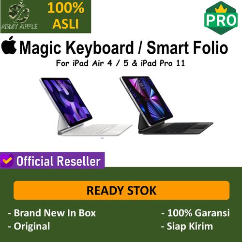 Jual Apple Magic Keyboard / Smart Folio for iPad Air 5 2022 5th Gen M1 ...