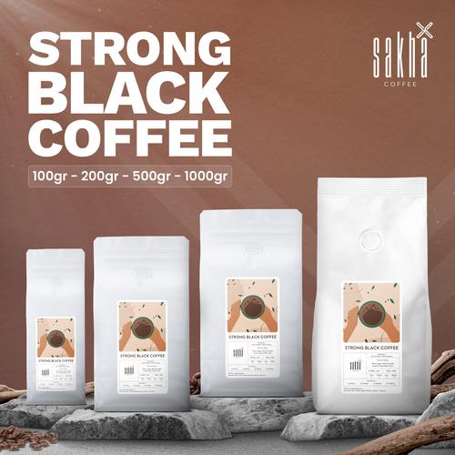 Promo Kopi Espresso Blend Strong Black Coffee Beans Kopdar Coffe Biji Bubuk - 100 gram, Bubuk ...