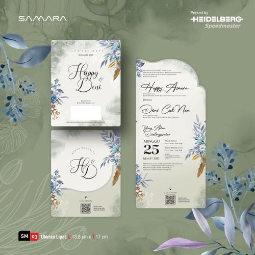 Jual Blangko Undangan Pernikahan SAMARA SM 03 Murah - Kota Semarang ...