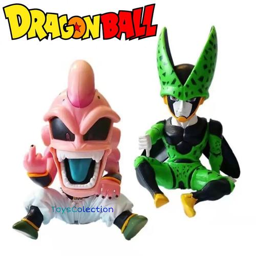 Jual ACTION FIGURE DRAGON BALL Q SITTING VER. MAJIN BUU CELL TOPPER ...
