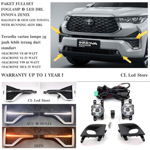 Promo LED DRL + FOGLAMP INNOVA ZENIX FULLSET BEST QUALITY - OEM LED ...
