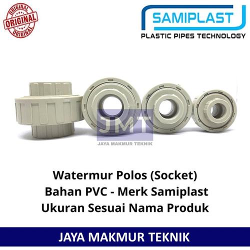 Jual SAMIPLAST Watermur PPH Union EPDM - Socket DIN Std Water Mur 1/2 ...