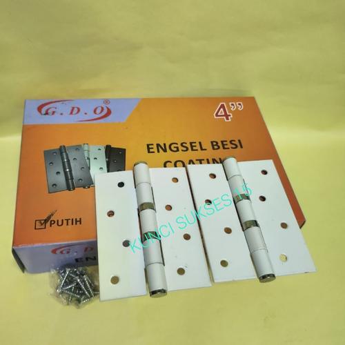 Jual Engsel Tebal Pintu 4" inch GDO / Engsel Pintu Besi 4" Coating ...