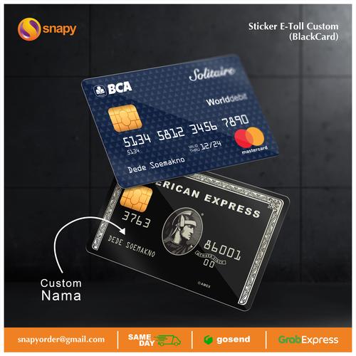 Jual STIKER KARTU ATM CUSTOM - E - MONEY, MOTIF 1 - Jakarta Selatan ...