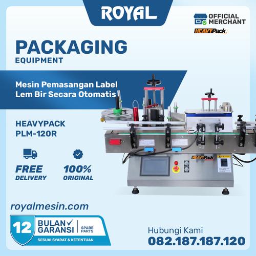 Jual Mesin Label Stiker Botol Bulat Otomatis HEAVYPACK PLM-120R ...