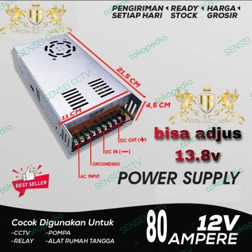 Jual Trafo Power Supply 12V 80A 900W Barang original murni 100% BUNYI ...