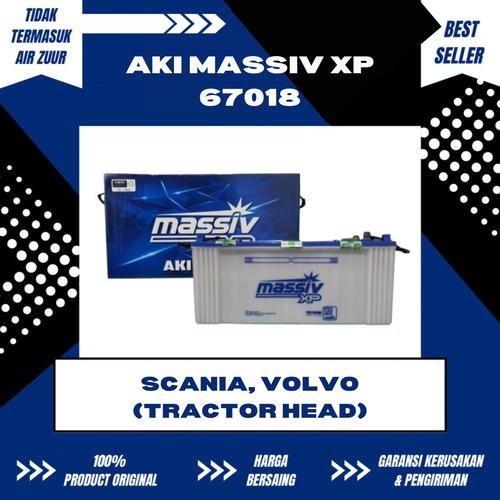 Promo Aki Massiv XP 67018 Untuk Renault, Scania, Volvo, dll Cicil 0% 3x ...