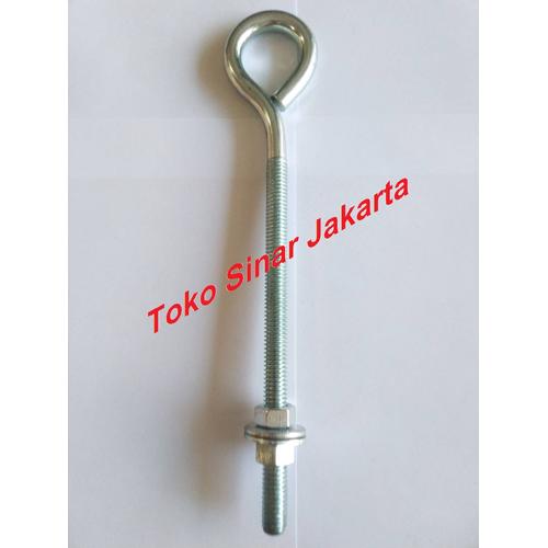 Jual Gantungan Gantung Kait Cantolan Roofing Hook Bolt Baut Mur Ring 10 ...