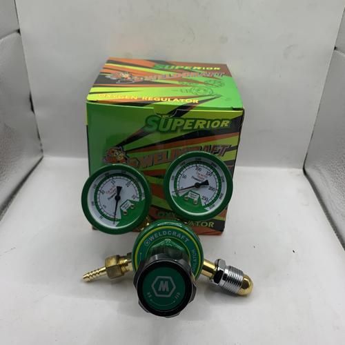 Jual Regulator Oxygen Weldcraft / Welding Regulator Oxygen Heavy Duty ...
