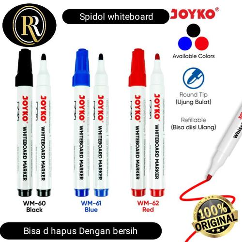 Jual spidol whiteboard Joyko sepidol papan tulis white Board Marker ...