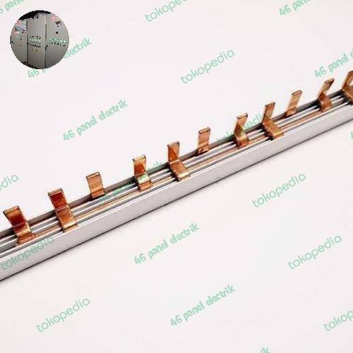 Jual RELL SISIR MCB 3PHASE 100A BUSBAR TEMBAGA JUMPER MCB 3PHASE ...