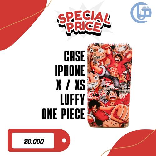 Jual Case iPhone X / XS Luffy One Piece ( Free Pop Socket ) - Kab ...