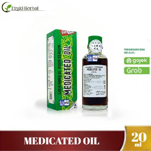 Jual Minyak Angin Four Season Medicate Oil/Medicate Oil 20ml - Kota ...
