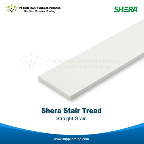 Jual Artificial Wood / Kayu Shera Stair Tread Straight Grain/Cassia ...