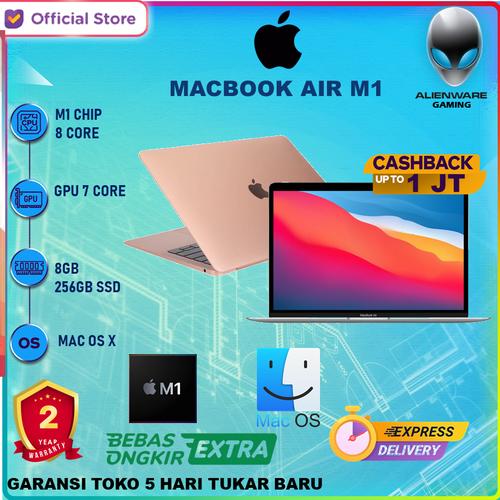 Promo Apple Macbook Air 2020 M1 Chip 256GB SSD MGN63ID MGN93ID MGND3ID ...