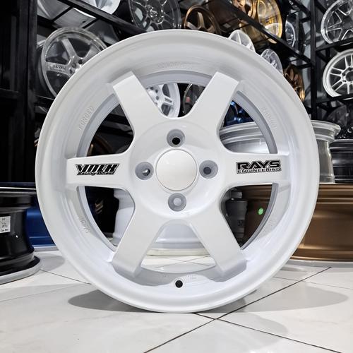 Jual Velg Mobil R15 TE37 putih, brand new (4velg) - Kota Surabaya - Reys Velg | Tokopedia